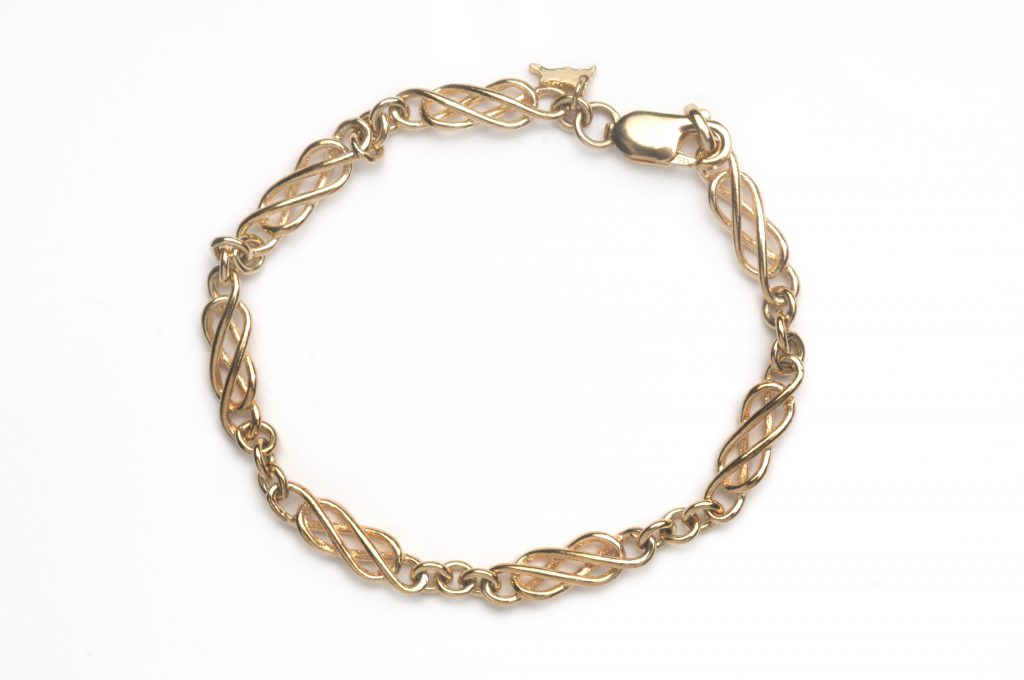 Cornish Tin & Gold ~ Long Link Bracelet - Wearnes